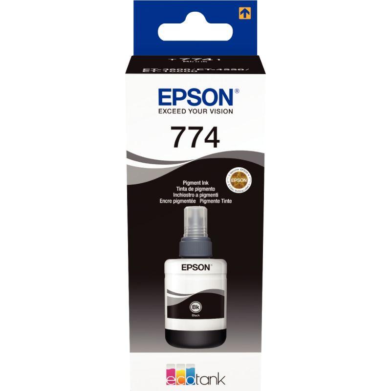 Epson 774 - Noir - Flacon d'encre Haute capacité | Office DEPOT