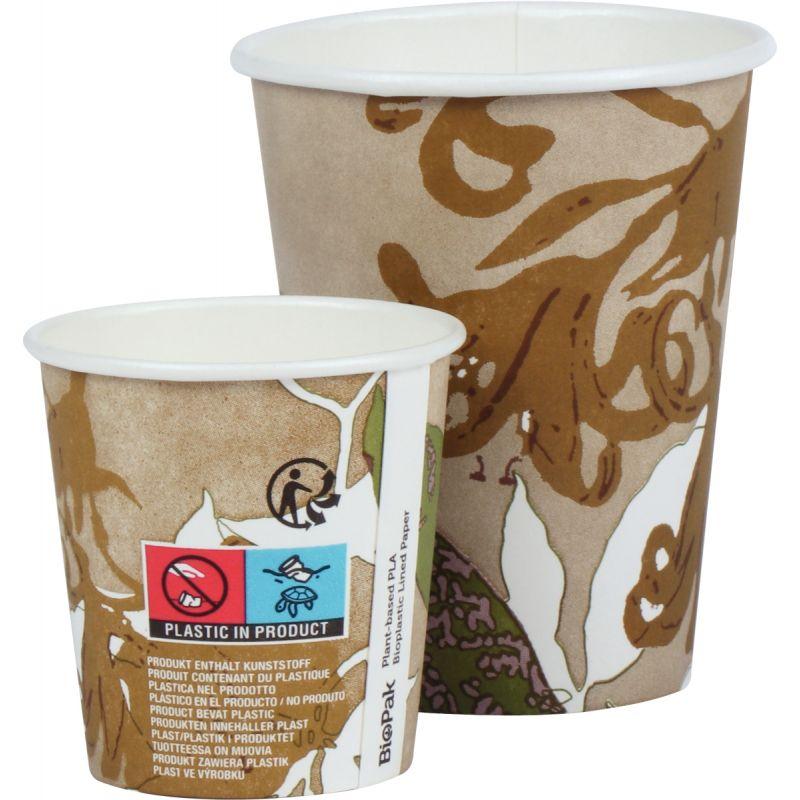 Sac de 50 gobelets en carton plat 12cl | Office DEPOT