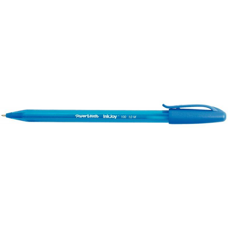 Stylo bille Papermate InkJoy 100 bleu | Office DEPOT