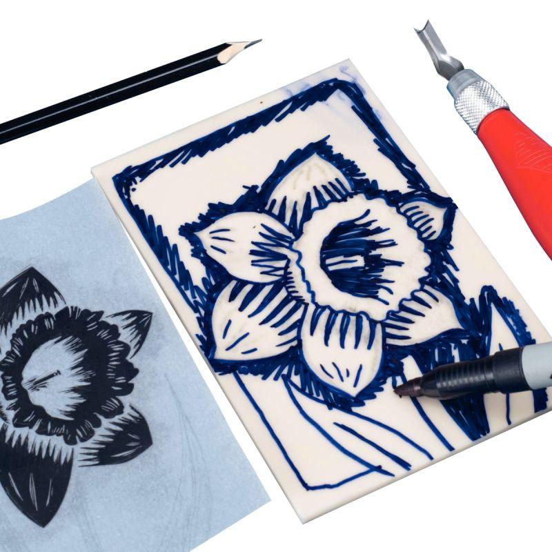 Kit d’initiation à la linogravure | Office DEPOT