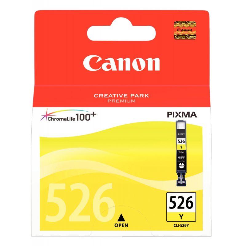 Canon 526 - Jaune - Cartouche jet d'encre CLI-526 | Office DEPOT