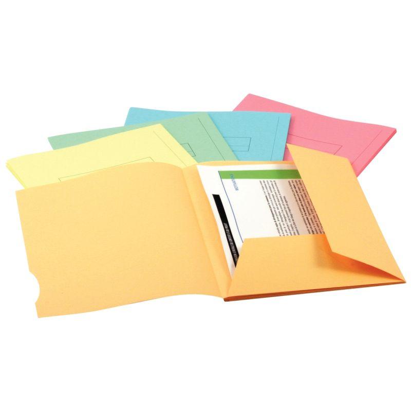 Paquet de 50 chemises imprimées 210g avec 2 rabats, format 24x32 cm | Office DEPOT