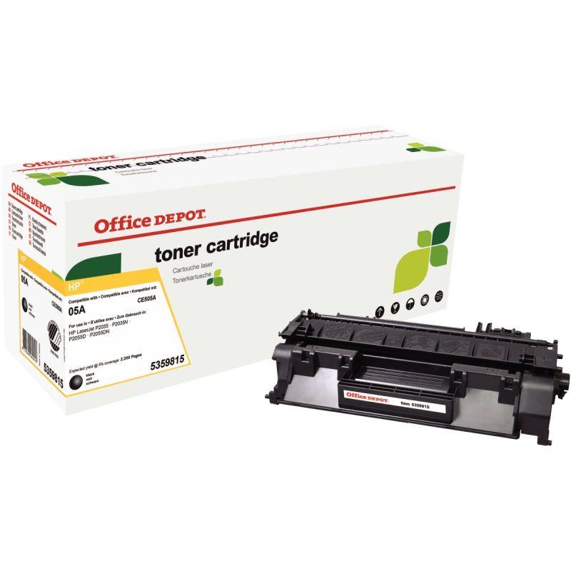 HP 05A - Noir - Toner compatible CE505A Office DEPOT | Office DEPOT