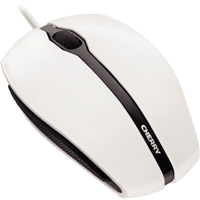 Souris Cherry Gentix filaire blanc grisé | Office DEPOT